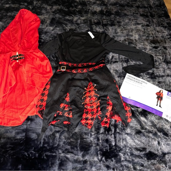Amscan | Costumes | Amscan Rebel Red Riding Hood Costume | Poshmark